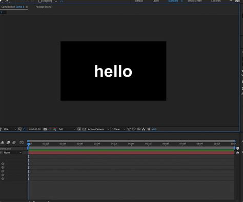 Enter The Third Dimension Working With 3d Workflows In Adobe After Effects