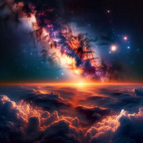 Premium Vector Vector Illustration Of Space And Galaxies