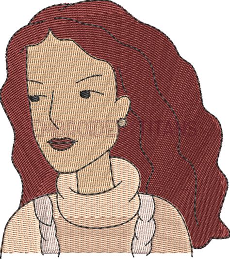 Amy Barksdale Daria Free Machine Embroidery Design Download In Pes Jef
