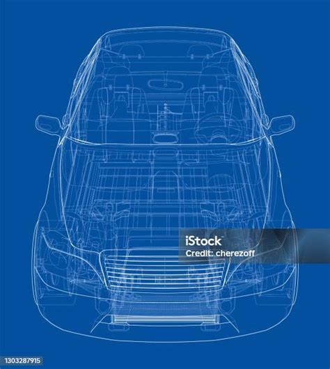 섀시와 전기 자동차 3d의 벡터 렌더링 하이브리드 자동차 대체 연료 자동차에 대한 스톡 벡터 아트 및 기타 이미지 하이브리드 자동차 대체 연료 자동차 제조 차