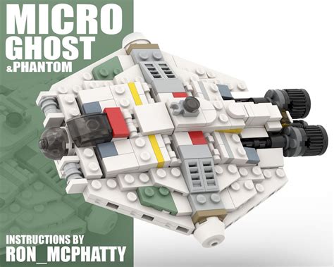 Lego Moc Micro Ghost And Phantom By Ronmcphatty Rebrickable Build