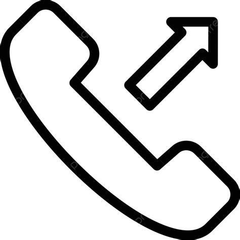 Outgoing Contact Illustration Communication Vector Contact