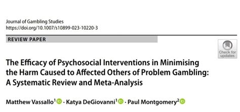 Matthew Vassallo On Linkedin Our Latest Paper Published In The Journal