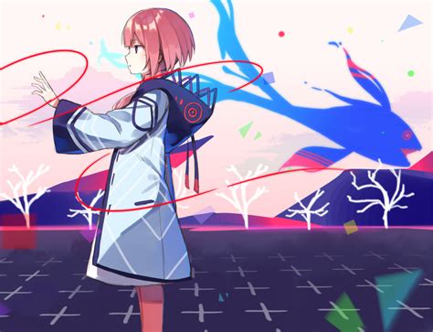 Safebooru 1girl Blunt Bangs Border Buttons Closed Mouth