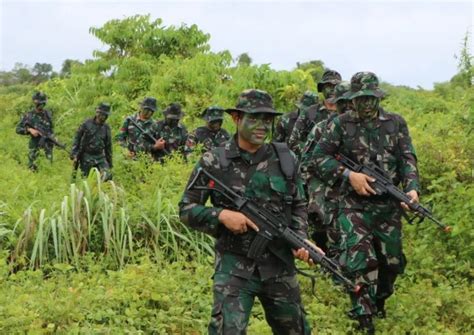 Asah Kemampuan Personel Lanud Sut Latihan Hanlan Sergap Tkp