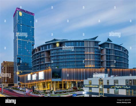 Banyan Tree Doha Building At La Cigale Mushaireb Doha Qatar Stock