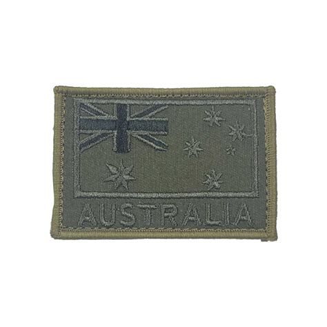 Anf Patch Military Shoulder Patch Subdued Australian National Flag Wedgetail Tactical