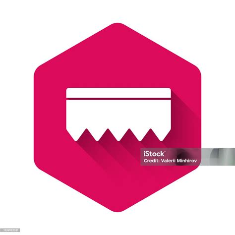 긴 그림자로 고립 된 거품 아이콘흰색 스폰지 설거지를 위한 바스트의 위스프 청소 서비스 로고 분홍색 육각 버튼 벡터 일러스트레이션 가사 집안일에 대한 스톡 벡터 아트 및