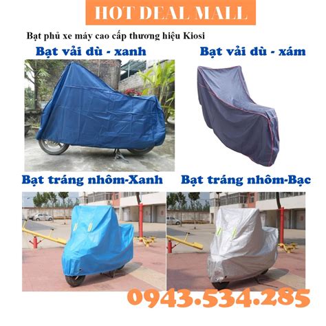 Mua Bạt Trùm Xe Bạt Phủ Xe Máy Che Nắng Che Mưa Chống Nóng Loại Dày Chống Thấm Tuyệt đối áo