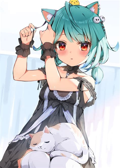 Uruha Rushia Uruha Rushia And Piyoko Hololive Drawn By Hanamori