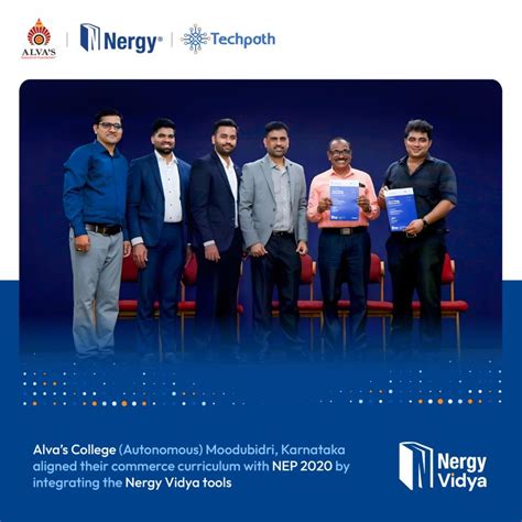 Nergy India On Linkedin Nergyindia Nergyvidya Commerce Commercecurriculum Alvascollege