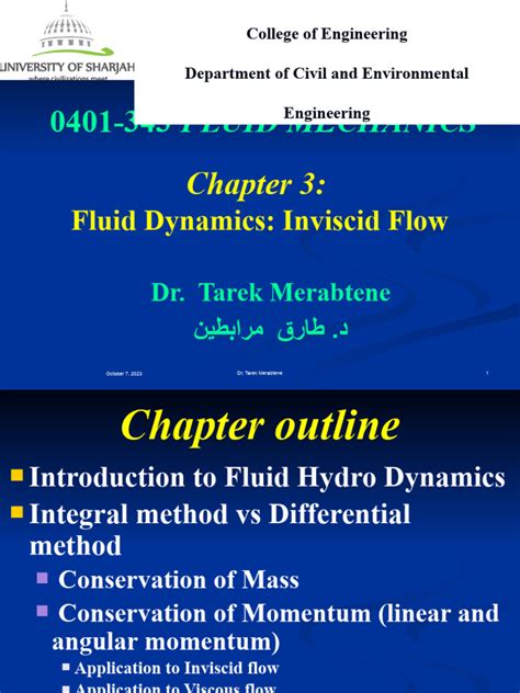 Chapter 3 Dynamics Of Inviscid Flow Pdf