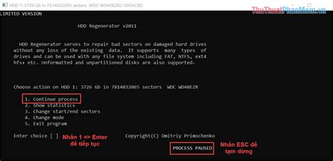 Cách khắc phục lỗi Bad ổ cứng bằng HDD Regenerator