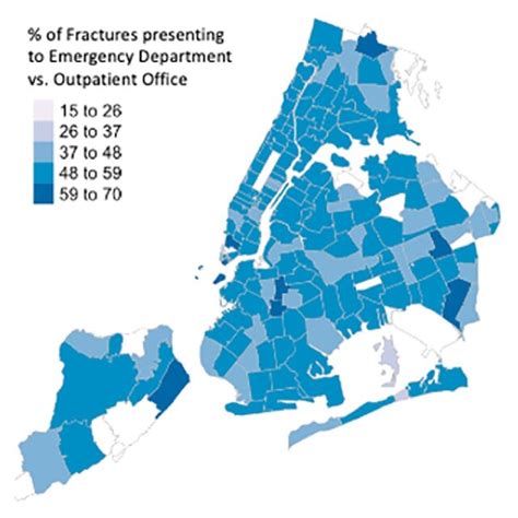 Spatial Analysis Of Fracture Presentation By Zip Code In Nyc After The Download Scientific