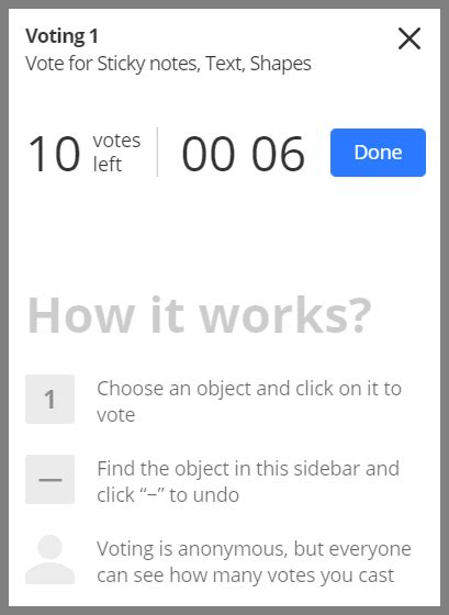 Voting Miro Support Help Center