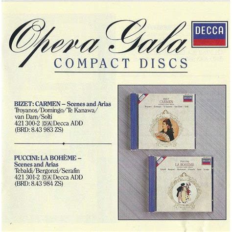 Giacomo Puccini Renata Tebaldi Carlo Bergonzi Ettore Bastianini