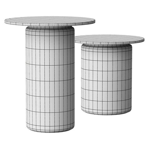 Tall Infinity Glass Side Table Image 4