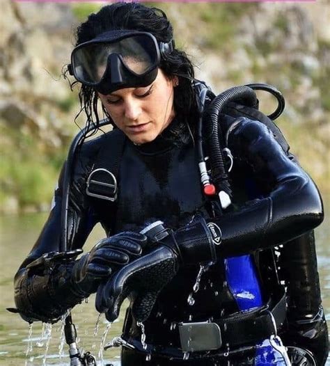 Erg Mooie Duiker Leuk 0002265 Scuba Girl Wetsuit Scuba Diver Girls Wetsuit Girl