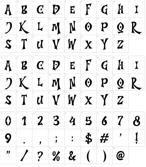 Tree Night Font Download