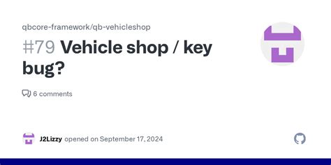 Vehicle Shop Key Bug · Issue 79 · Qbcore Framework Qb Vehicleshop · Github