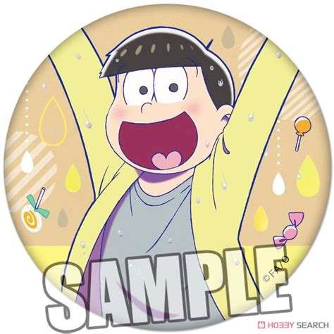 おそ松さん 缶バッジ 「十四松」 雨の日ver キャラクターグッズ 商品画像1