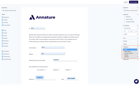 Text Fields And Validations