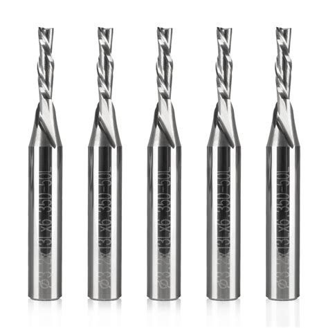 Powertec Solid Carbide Up Cut 1 8 Spiral Router Bit Router Bit 1 4 Shank Woodworking Router