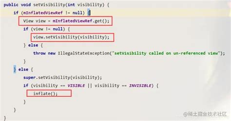 android viewstub的使用方法——边走边看边学前言 当渲染一个活动时 这个活动的布局可能会有很多visibl 掘金