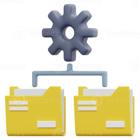 Data Management 3d Render Icon Illustration 11651913 Png