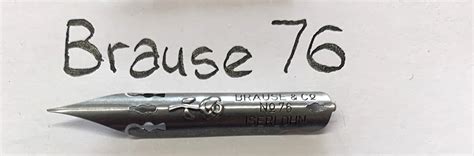 Brause Nibs A Comparison N I J O M U