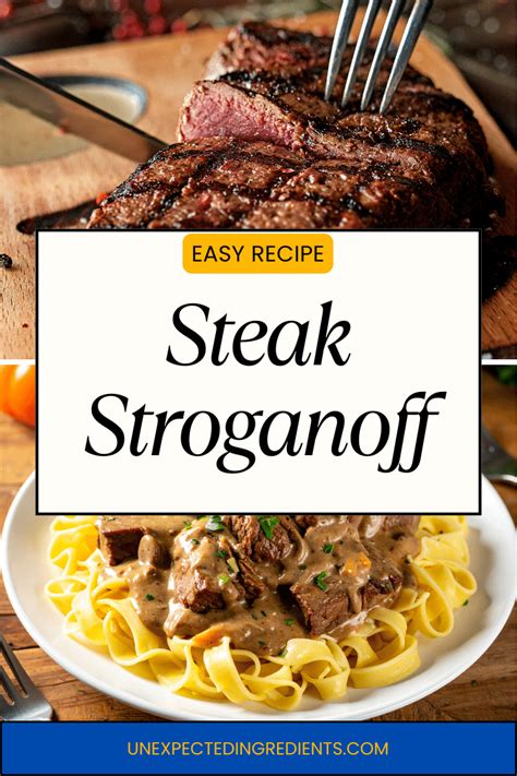 Recipe Steak Stroganoff Unexpected Ingredients