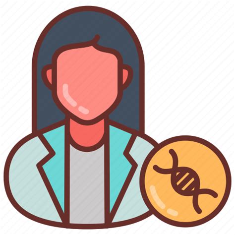 Geneticist Dna Genetic Search Testing Molecular Biology Icon Download On Iconfinder