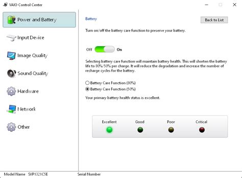 Asus Battery Health Charging