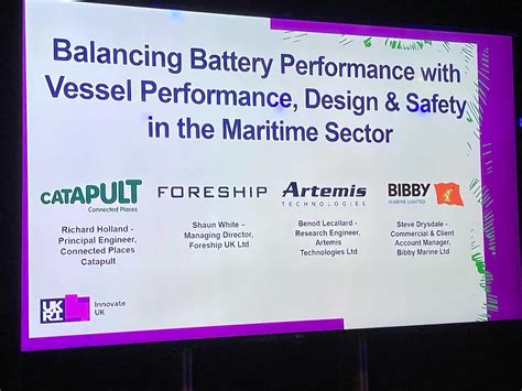 Balancing Battery Performance With Vessel Performance Design And
