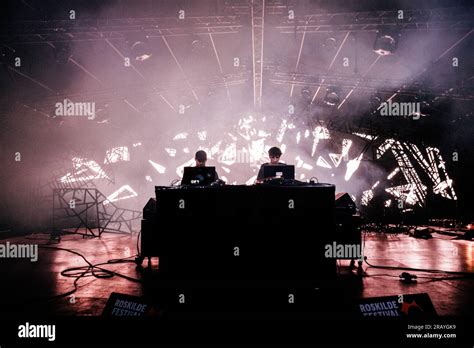 Roskilde Denmark 01st July 2023 The Iranian Electronic Music Duo