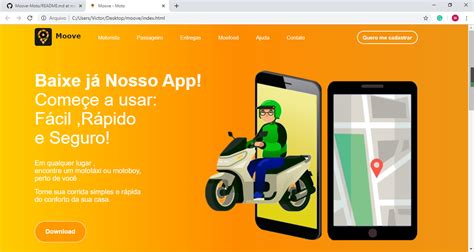 Github Weidevbr Moove Moto Projeto Pessoal De Um App De Log Stica
