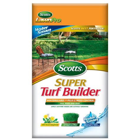 Scotts Super Turf Builder Winterguard Fall Lawn Fertilizer From