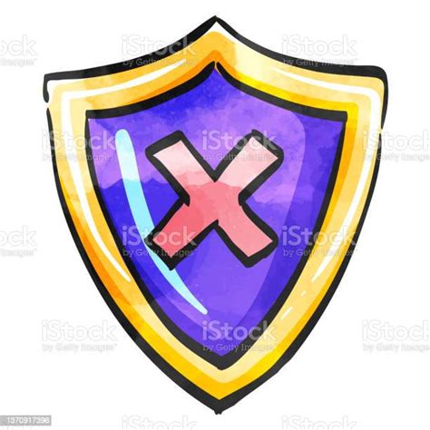 수채화 스타일 아이콘 쉴드 문장에 대한 스톡 벡터 아트 및 기타 이미지 문장 수채화 0명 Istock