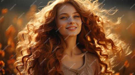 Premium Photo Beautiful Young Woman Field Hd Background Wallpaper