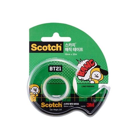 2814320 3m 스카치 매직 테이프 Bt21 치미 홈플러스 택배배송