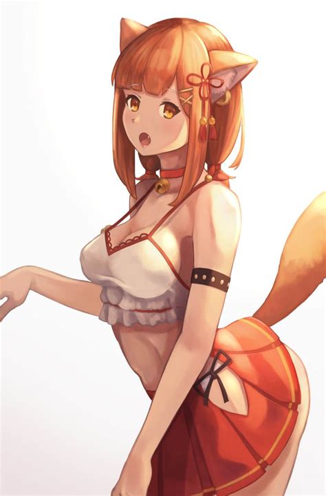 泳装小珀蒂 插画师牟月あるびの的拉特娜葡蒂插画图片 BoBoPic