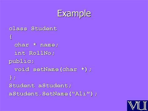 Object Oriented Programming Oop Lecture No Ppt Download