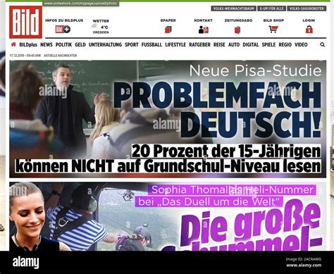 Bild Logo Hi Res Stock Photography And Images Alamy