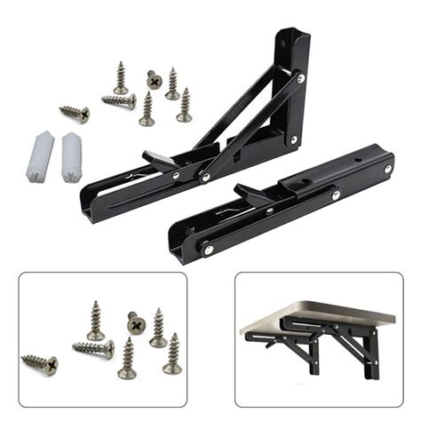 Heavy Duty Stainless Steel Triangular Folding Partition Bracket Space