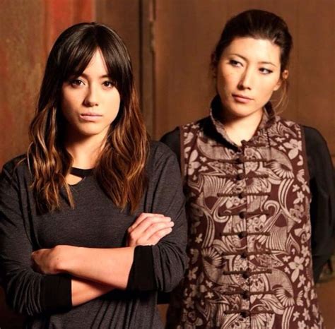 Chloe Bennet And Dichen Lachman In 2025 Agents Of Shield Marvels
