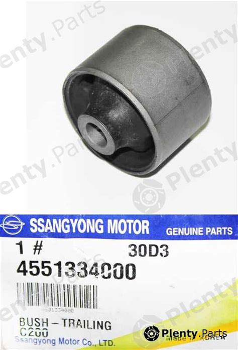 Genuine SSANGYONG part 4551334000 Control Arm-/Trailing Arm Bush ...