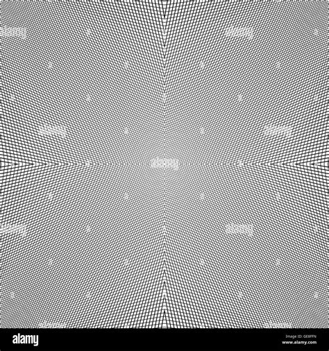 Grid Of Dynamic Lines Seamlessly Repeatable Mesh Pattern Distorted