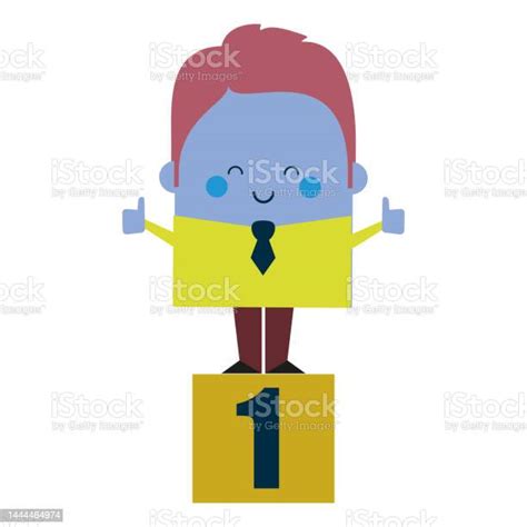 연단에 사업가의 그림 비즈니스 및 작업 디자인 결심에 대한 스톡 벡터 아트 및 기타 이미지 결심 경영자 남성 Istock