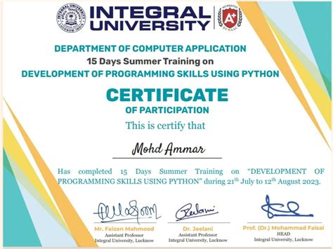 Mohd Ammar On Linkedin Pythonprogramming Professionaldevelopment