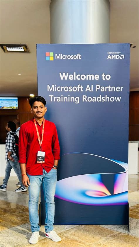 Gopi Krishna Poralla On Linkedin Microsoftai Partnership Aiinnovation Cognizant Msairoadshow